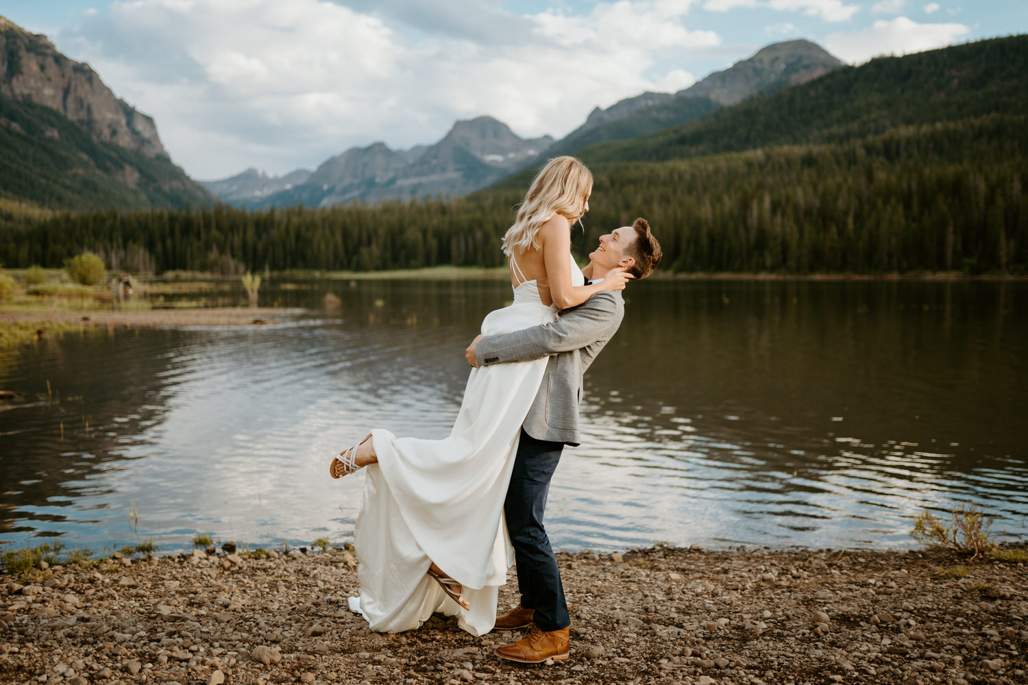 Bozeman Elopement in Gallatin National Forest | Bailey + Lucas